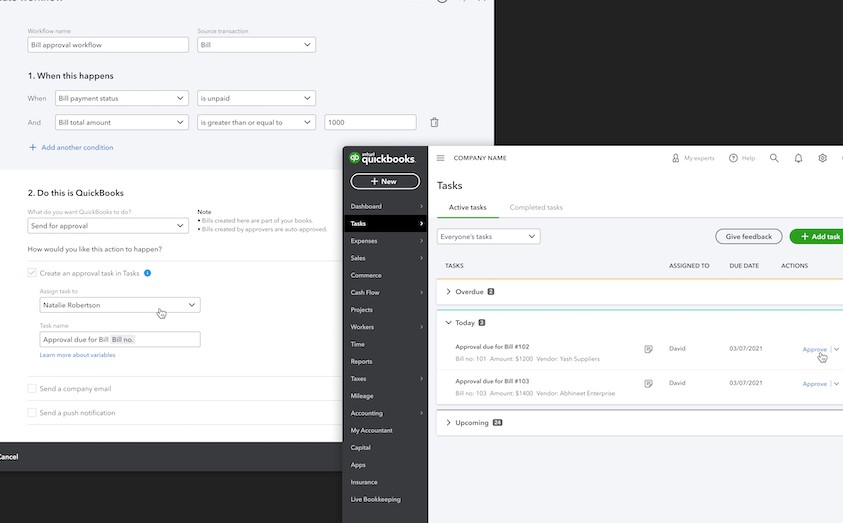 QuickBooks® Online new features and improvements - July 2021 - One 8 ...