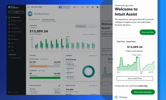 Introducing Intuit Assist for QuickBooks, a trusted business assistant ...