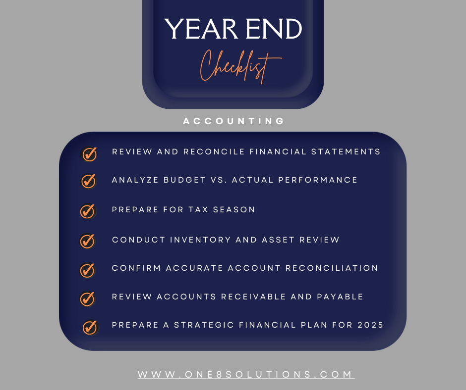 7 Ways to Make Year-End Accounting Simple [And Smart Checklist] - One 8 ...