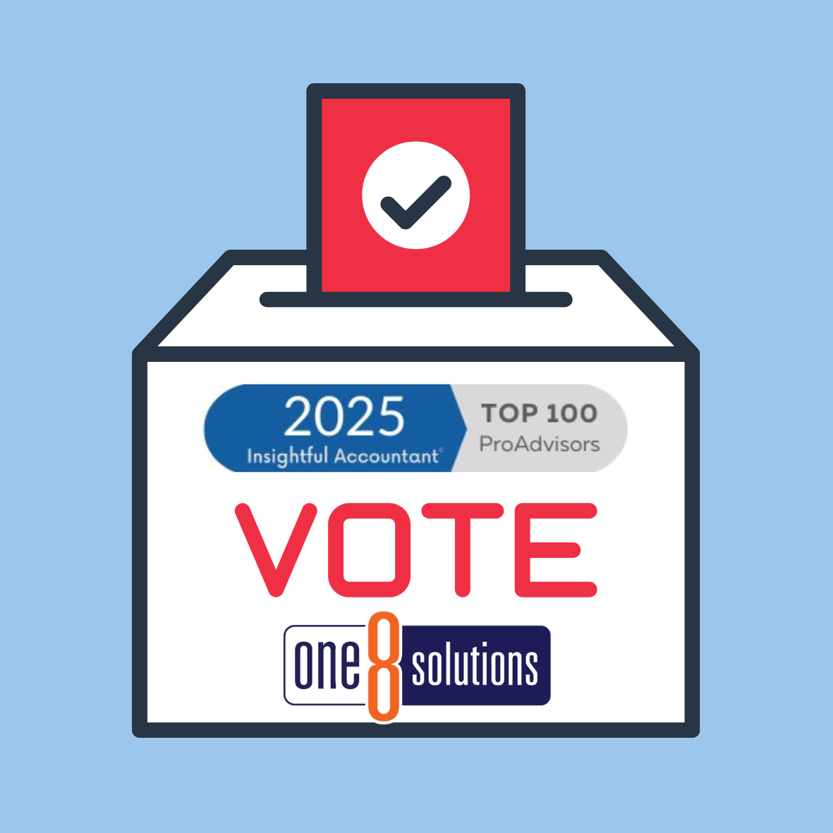 Voting for the 2025 ProAdvisor Awards Begins! - One 8 Solutions